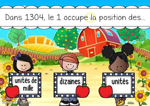 Valeur de position BOOM CARDS Distance learning by Madame Soleil