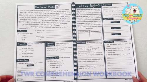 Expository Writing Comprehension Workbook w/ Reading Passages | Part 2