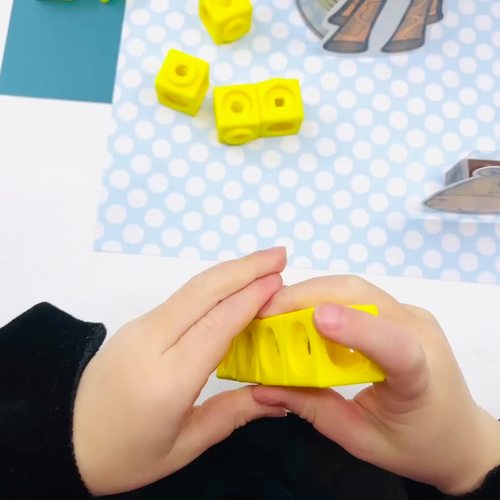 Giraffe Fine Motor Counting Zoo Activity - Zoo Animal Math Center