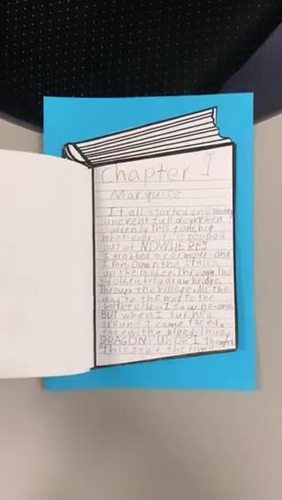 Publishing Paper Writing Book Craftivity by Creations in Education