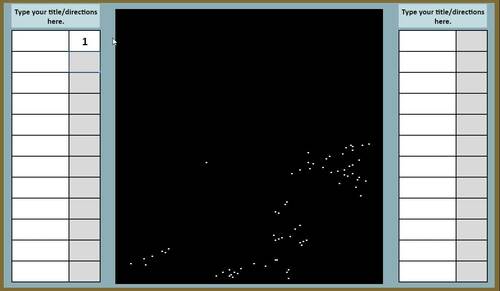 Mystery Digital EDITABLE LOW PREP - Lynx PIXEL ART Reveal Template