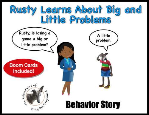 Big vs, Little Problems - Social Skills Behavior Story - SEL | TPT