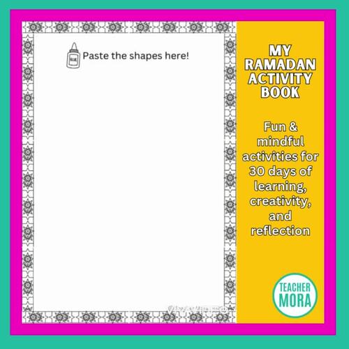 My Ramadan Activity Book - Ramadan Mubarak - Ramadan Gratitude Journal