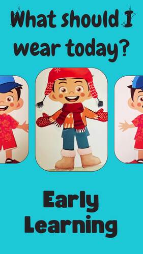 Weather Wheel & What to Wear | Preschool Science Center | Cut & Paste ...