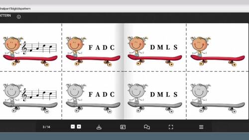 Music Activities | Pattern Parade - Solfege Practice by MoveOverMozart