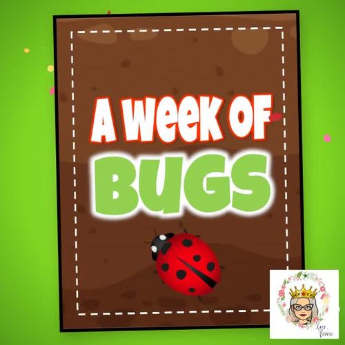 A week of BUGS! by XOXO Beanie | TPT