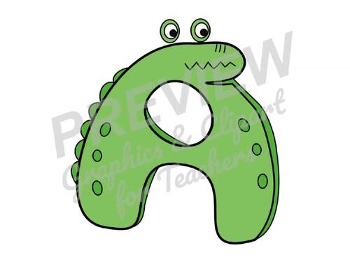 Animal Alphabet Clip Art A-Z for Flashcards or Activities | TPT
