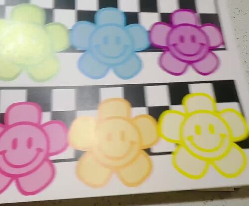 Bright & Smiley Retro-Groovy Bulletin Board Borders **38 Printable ...