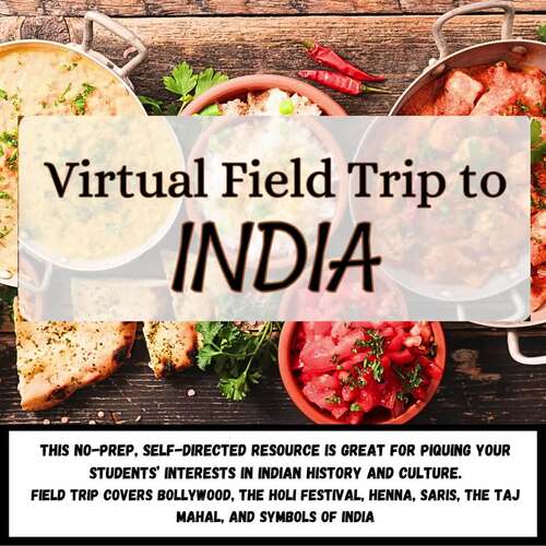 India Virtual Field Trip. Explore India's History & Culture. Google Slides