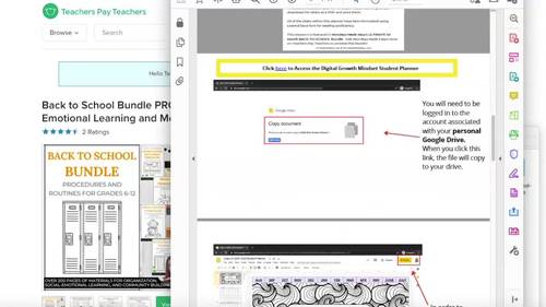 Back to School Bundle PROCEDURES AND ROUTINES Social Emotional Learning ...