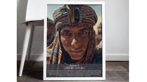 Famous Rulers, World History Posters, Perfect for Social Studies Activities