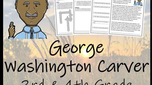 George Washington Carver Close Reading Comprehension Activity | 3rd ...