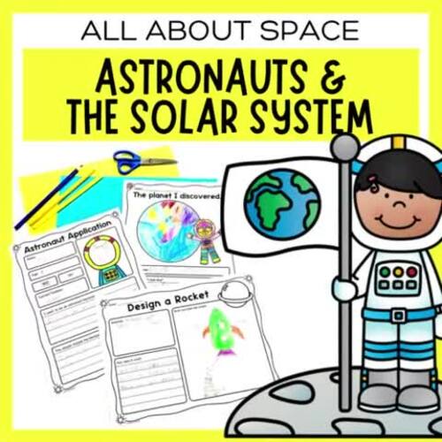 All About Space | Astronaut and Solar System Worksheets by Little ...