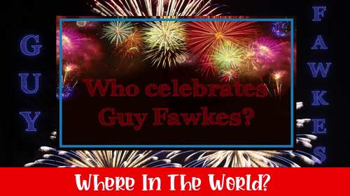 All About GUY FAWKES BUNDLE - Slideshow and Research & Writing Pages Combo