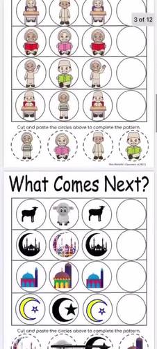 Eid al-Adha Fun Activities- Cut and Paste Activities | TPT