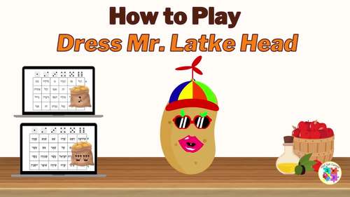 Mr. Latke Head: Hebrew Reading Practice in a Distance Learning Setting