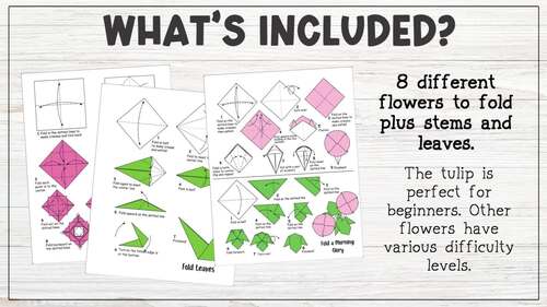 easy origami flower a4 paper