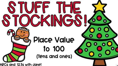 Google Slides™ Stuff the Stockings (Place Value) Digital Activity