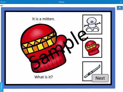 Open Ended Task Cards Winter Nouns BOOM Card Deck for Speech Language ...