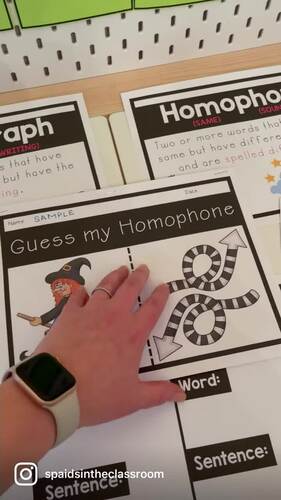 Homophones & Homographs Activities | 5 Low-Prep Literacy Centers Grades 4–6
