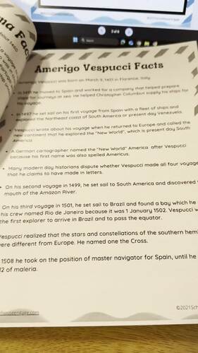 European Explorers Reading Passages, Project, and Hands On Activities ...