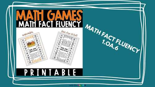 Fall Donuts Low Prep Math Facts Fluency Game - Printable PDF | TPT