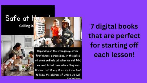 Kindergarten Safety Unit by The Type A Educator | TPT