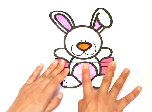 Rabbit Poem Craft l Bunny Craft l Rabbit Craft by DN Creations | TPT