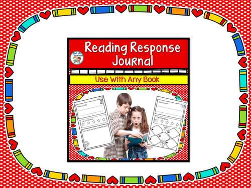 Reading Response Activities for ANY BOOK | Reading Response Journal