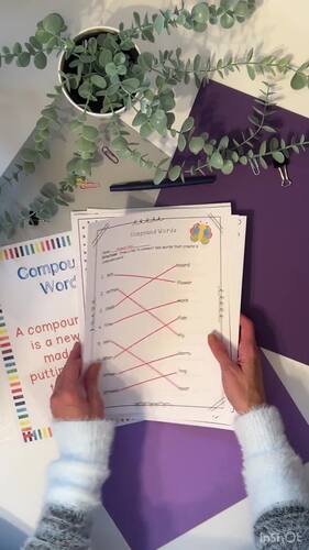 Compound Words Worksheets, L 2.4d by BXC Creations | TPT