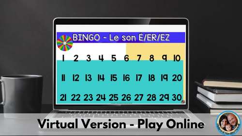 French Sound BINGO Phonemes - Les sons - Le son É / ER / EZ | TPT
