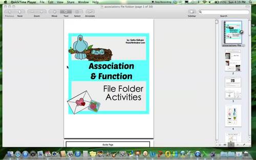 Association, Feature, & Function File Folder Activities by The Autism ...