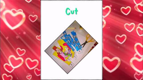 Mother's Day Craft 3D Agamographs Art Activity Coloring Project Fun & Happy