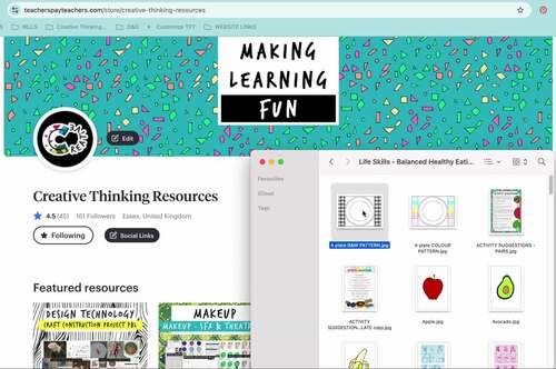 Life Skills - Balanced Healthy Eating - FOOD Cupcake Baking - My Plate ...