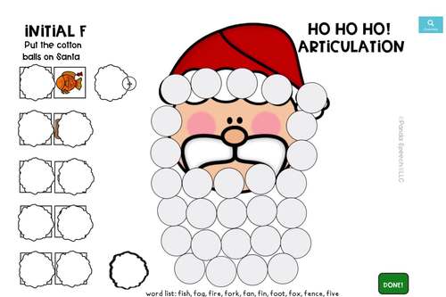 HO HO HO! Articulation BOOM Cards BUNDLE: Digital Speech Therapy