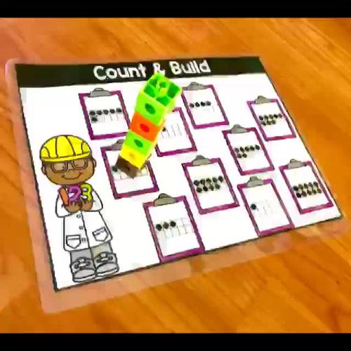 CONSTRUCTION DRAMATIC PLAY Numbers & Letters Factory Pre-K and Kinder