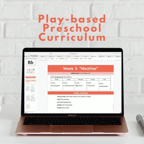 Play Based Preschool Curriculum by Teach for Mastery | TpT