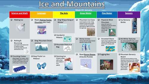 January Infant Lesson Plans Version 2 by Admin 4 You | TPT
