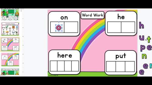 Digital Books Emergent Readers St. Patrick's Day for Google Seesaw