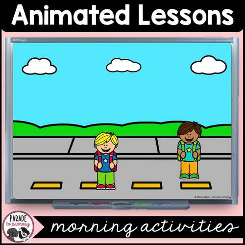 September Digital Bundle - Calendar - Morning Meeting - Classroom Game