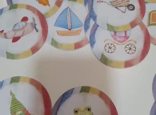 Spring Story Telling Cards, Story Tokens, Story Building Activity