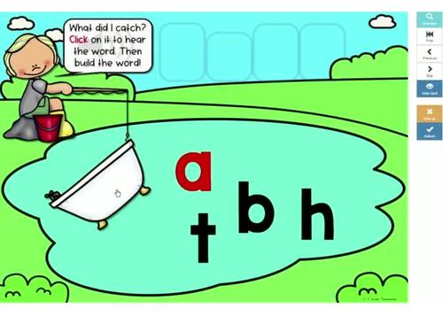 BOOM CARDS™ Phonics Short a Vowel Digital Distance Learning w/Audio