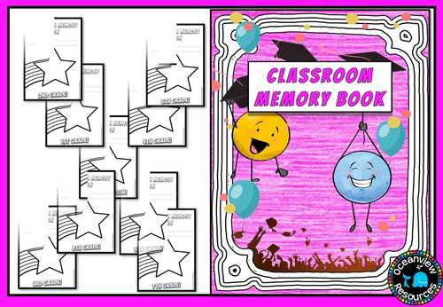 End of Year Memory Book by Oceanview Resources | TPT