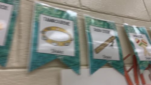 Classroom Instrument Bunting Posters for Orff + Percussion // Map Music ...