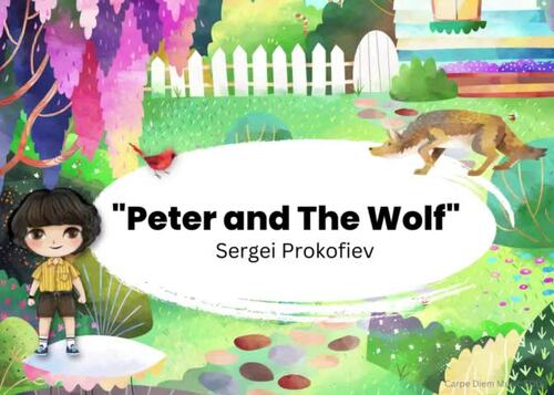 Peter and The Wolf Music Activities / Digital Story Book and Game / + PDFs