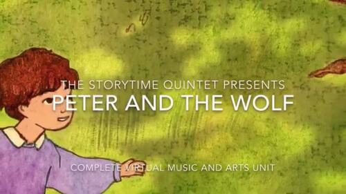 "Peter and the Wolf" Complete Unit (5 Videos, Slideshow, Activities ...