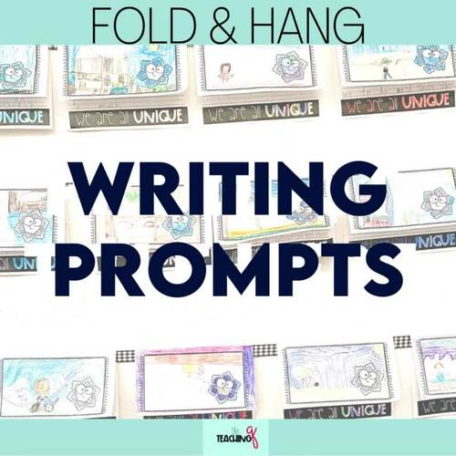 No Prep Writing Prompts with Picture FULL YEAR Worksheets 1st 2nd 3rd Grade