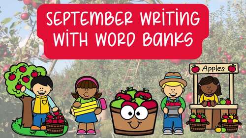 September Writing Worksheets Fall Writing PreK Kindergarten First Grade ...