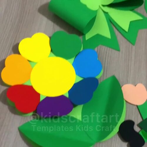 BUNDLE St Patrick’s Day Craft Spring Leprechaun Bird Rainbow Flower ...