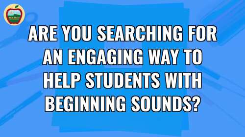 Beginning Sounds Practice | Spring Edition by New Paltz Multisensory ...